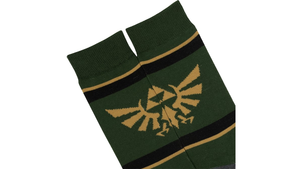 The Legend Of Zelda™ Triforce Icon Crew Socks Nintendo Official Site